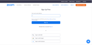Hướng dẫn đăng nhập Zoom bằng Gmail, Outlook,.. cá nhân