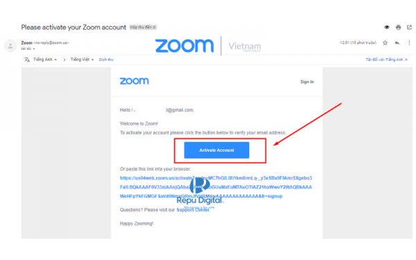 Hướng dẫn đăng nhập Zoom bằng Gmail, Outlook,.. cá nhân