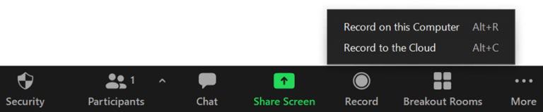 Hướng dẫn Record Zoom | Cách ghi âm cuộc họp Zoom và quay màn hình trên ...