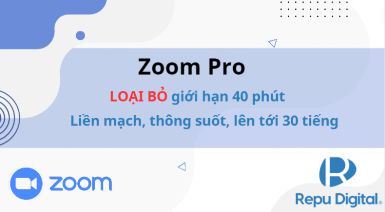 Bản quyền phần mềm Zoom Pro | Zoom Việt Nam